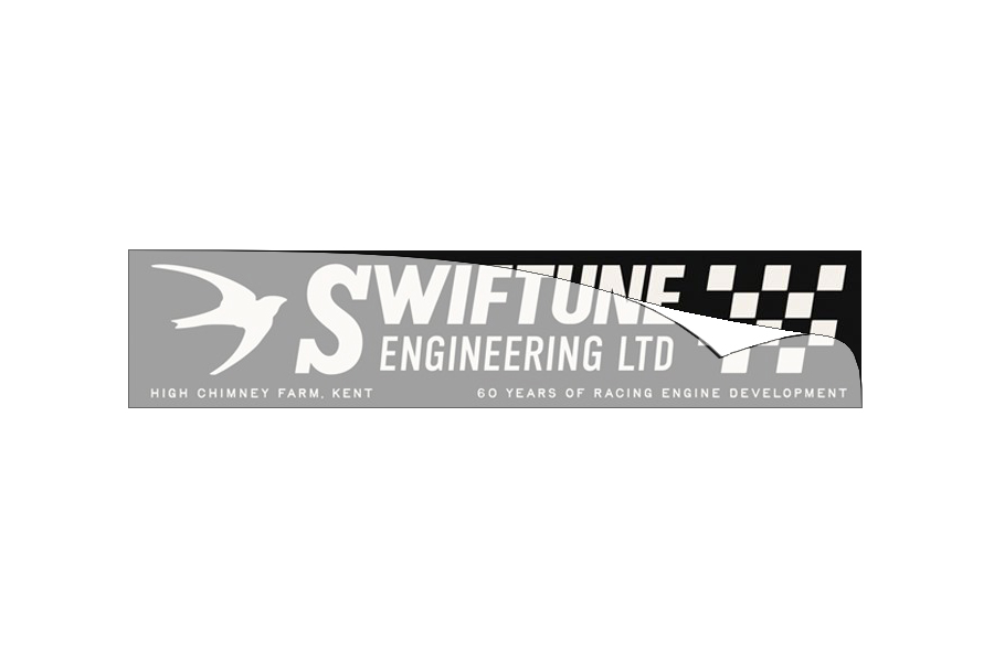 SWIFTUNE ENGINEERING LTDウィンドウステッカー（ブラック） | ローバーミニ・クラシックミニ・ミニクーパー専門店ソフィーズ